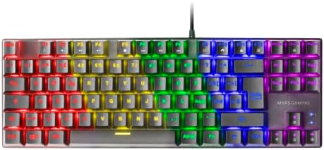 سعر MARSGAMING Mars Gaming MK80 Black, Mechanical Gaming Keyboard TKL ...