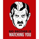 Amazon.com: ConversationPrints BIG BROTHER IS WATCHING YOU GLOSSY ...