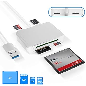 Amazon.com: ProMaster Professional USB 3.0 Multi Card Reader CF/SD ...