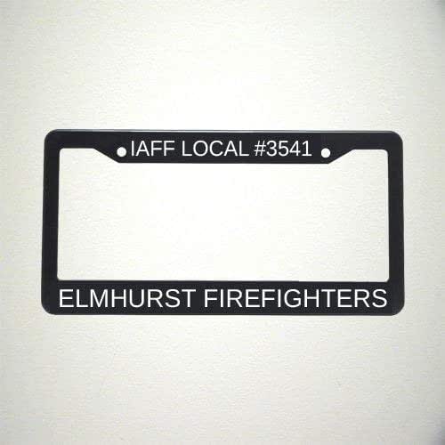 Amazon.com: Custom Fire Department License Plate Holder: Handmade