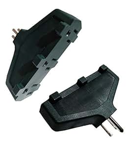 Amazon.com: Triple Prong Wall Plug Adapters for All Wall Outlets T ...