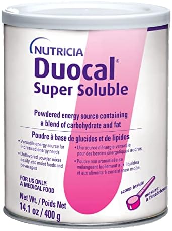 Duocal Super Soluble High Calorie Powder - Unflavored - 14.1 Oz Can ...