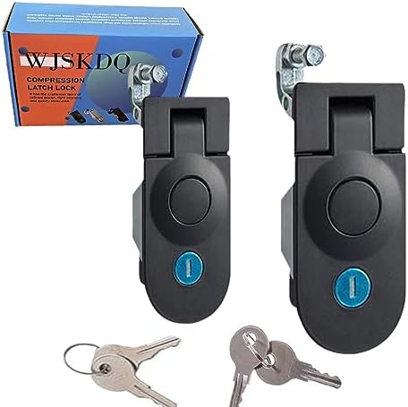 WJSKDQ 2Piece Sealed Compression Latch Flush Mount Trigger Latch Powder ...