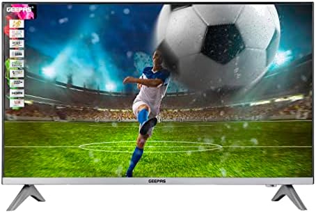GEEPAS GLED3201EHD 32 LED TV, Slim LED TV with Remote Control, HDMI ...