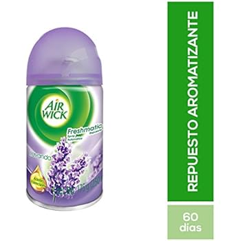 Air Wick Repuesto de Aromatizante de Ambiente Automático Freshmatic, Lavanda, 250ml: Amazon.com ...