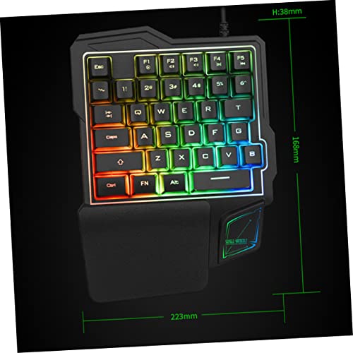 Mua UKCOCO Half Keyboard Gaming Small Gaming Keyboard Gaming Keyboard ...