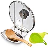 Stainless Steel Lid and Spoon Rest