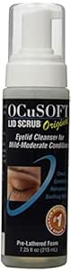 Amazon.com: Ocusoft Lid Scrub Foaming Eyelid Cleanser, 7.25 Fluid Ounce ...