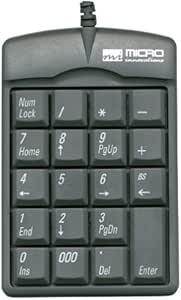 Amazon.com: Micro Innovations Numeric Plus Keypad (USB) KP25B : Electronics