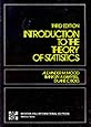 Introduction to the Theory of Statistics, 3rd Edition: Alexander M ...