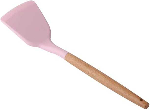 YIFEI2013-SHOP Spatula Silicone Spatula Turner - With Wooden Handle ...