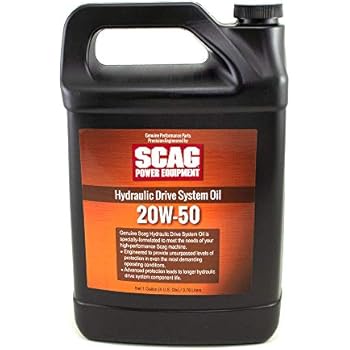 Amazon.com : SCAG Genuine OEM 20W-50 Hydro System Hydraulic Oil - 1 ...