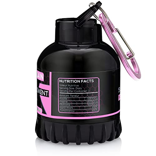 MAXGAIN Supplement Funnel - Portable 60g Protein Powder Container For ...