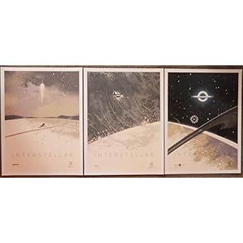 Amazon.com: Interstellar Imax Limited Edition Promo Studio Movie Poster ...