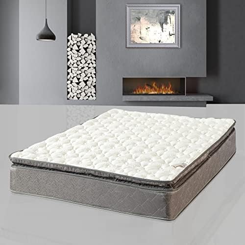 Highview Bedding 10-inch Medium Firm Innerspring Mattress with 1-inch ...