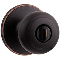 Kwikset Cove Bed/Bath Knob in Venetian Bronze - Doorknobs - Amazon.com