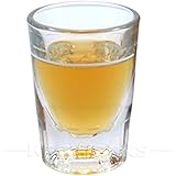Amazon.com | Anchor Hocking Shot Glass, Round Shot Glass with Heavy ...