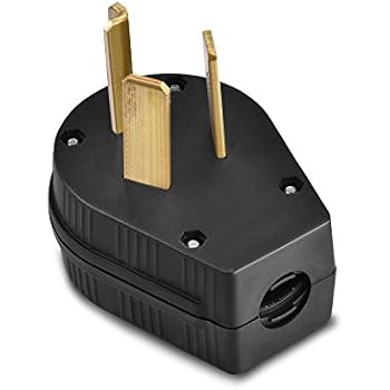 Leviton 9332-P 30 Amp, 125/250 Volt, Straight Blade, Plug, Industrial ...