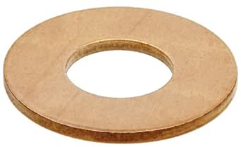 Silicon Bronze Flat Washer, 1/2", 0.562" ID, 1.25" OD, 0.091" Thick ...