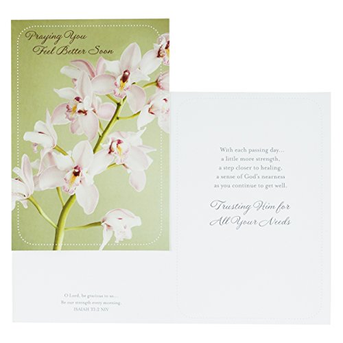 DaySpring - Inspirational Boxed Cards - Get Well - Floral - 74861 - DCBG