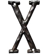 Amazon.com: 5.5 Inch House Numbers, Cast Iron Home Address Number ...