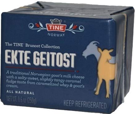 Ekte Geitost Norwegian Goat Cheese 8.8 ounces: Amazon.com: Grocery ...