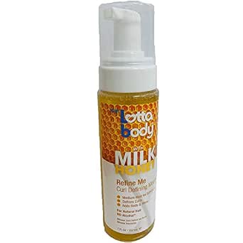 Amazon.com: Lottabody Milk & Honey Define Me Curl Defining Mousse, 7 Oz ...