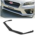 Amazon.com: ECOTRIC Front Bumper Lip Spoiler Unpainted Black Compatible with 2015-2021 Subaru ...