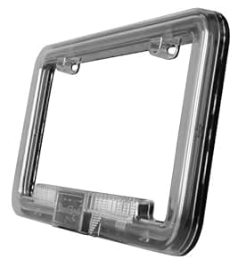 Amazon.com: Streetglow ANLPWH Neon License Plate Frame - White: Automotive