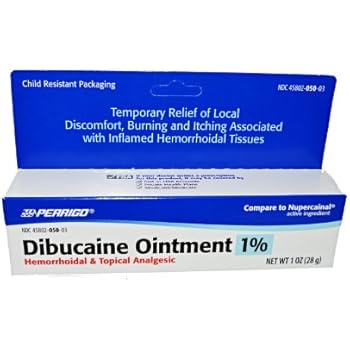 Amazon.com: Dibucaine Ointment 1% USP,Anesthetic Hemorrhoids Ointment ...