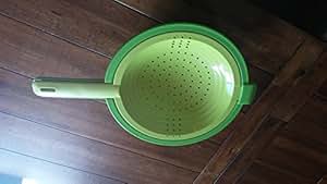 Amazon.com: Tupperware Double Colander in Green: Tupperware Strainer ...