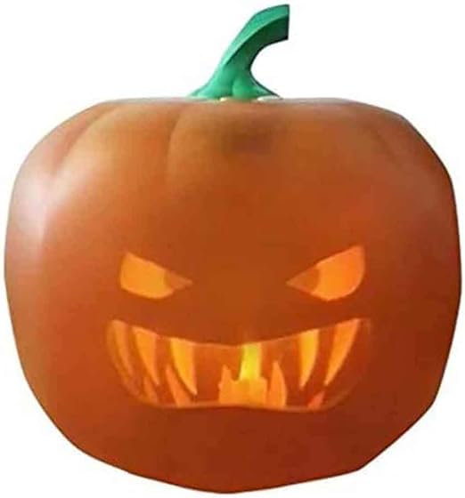 Halloween Flash Talking Animated LED Pumpkin Projection Lamp ...