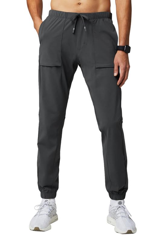 Fabletics Men's The One Jogger, Quick-Dry, Hidden Pockets, Zip Pockets ...