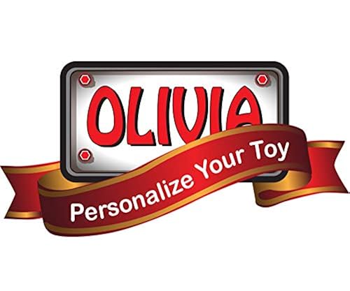 Personalized License Number Plate Decal Sticker Fits Little Tikes ...