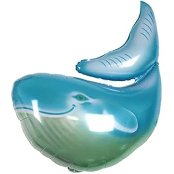 Amazon.com : 7 pc Orca Black Killer Whale Balloon Bouquet Party ...