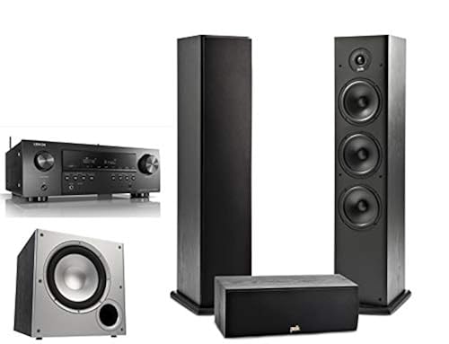 Polk Audio 3.1 Channel Home Theater System with Powered Subwoofer ...