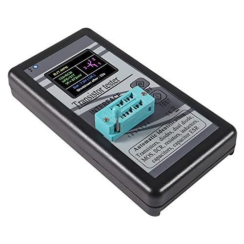 Transistor Tester, Mosfet Transistor Capacitor Tester, Mega328 NPN PNP ...