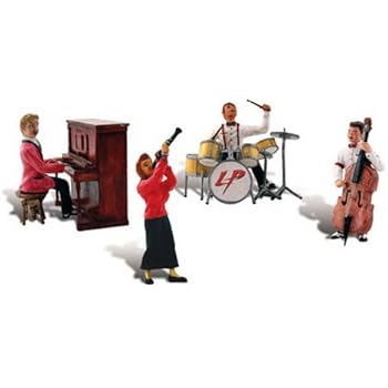 Amazon.com: Faller 150912 Band/Street Musicians 5/HO Scale Figure Set ...
