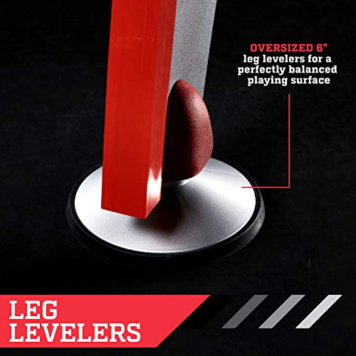 ESPN Sports Air Hockey Game Table: Indoor Arcade Gaming Set with ...