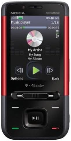 Amazon.com: Nokia 5610 XpressMusic Phone, Red (T-Mobile)