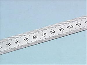 Stanley 64R Rustless Steel Rule 150 mm/6 inch 0-35-400: Amazon.co.uk ...