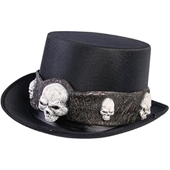 Amazon.com: Black Rocker Style Top Hat: Clothing
