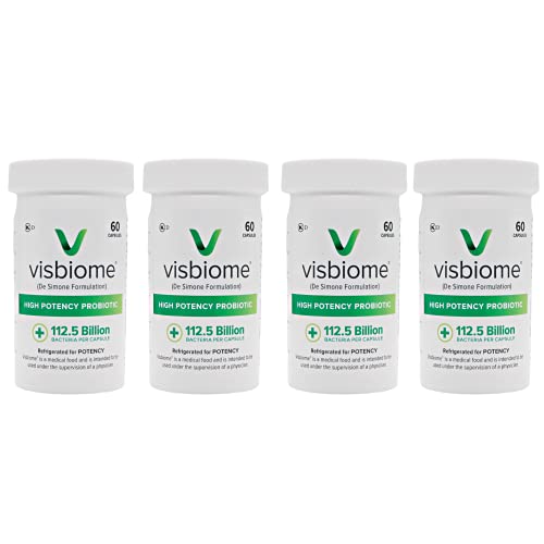 Visbiome® High Potency Probiotic Capsules 112.5 Billion CFU - Irritable ...