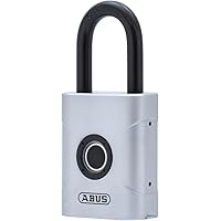 ABUS Touch 57/50 Fingerprint Lock, Smart Lock for Home, Office and More, Silver - Amazon.com