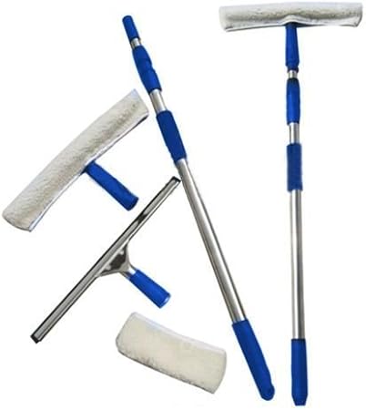 GadgetKing TELESCOPIC EXTENDING Window Cleaning Washing Kit Equipment ...