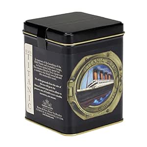 Amazon.com : Harney & Sons RMS TITANIC Tea 20 Count Sachet Tin ...