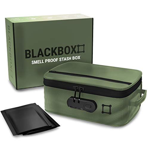 Kulbi The Blackbox (Wild Hunt Green) Smell Proof Stash Box - Triple ...