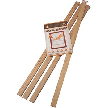 Sur-Stop Double Hung Window Stop - Wood Moldings And Trims - Amazon.com