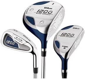 Amazon.com : Wilson 1200 Gear Effect Set (Men's, Right-Handed, Graphite ...