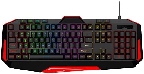 Professional Light-up RGB Multi-Sided Gaming Keyboard with Programmable ...